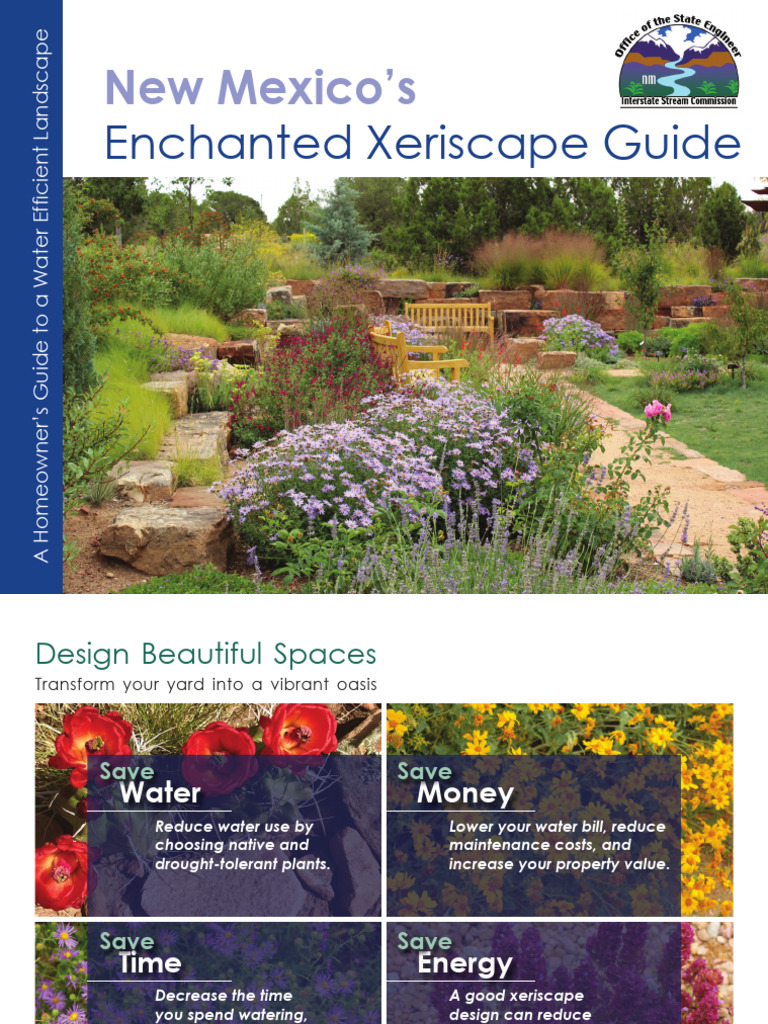New Mexico Homeowner's Xeriscape Guide | PDF | Irrigation | Mulch