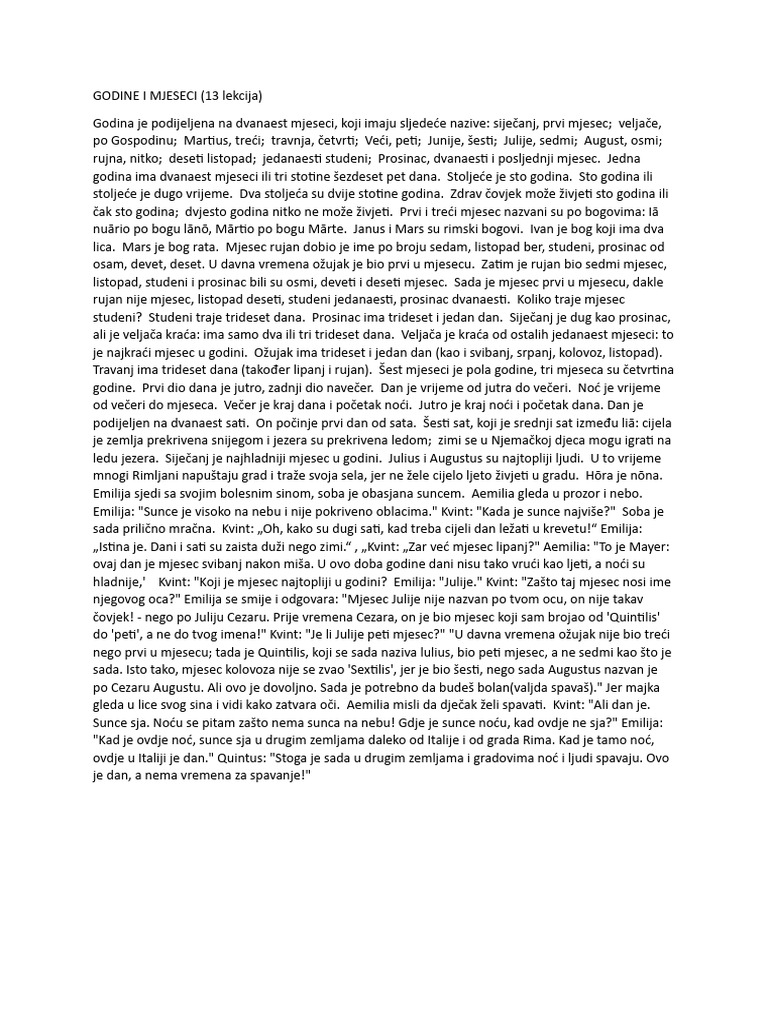 Latinski 13 | PDF