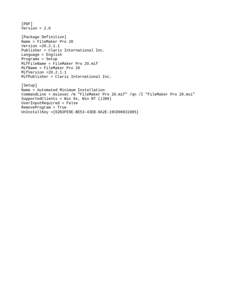 FileMaker Pro 20 | PDF | Computers