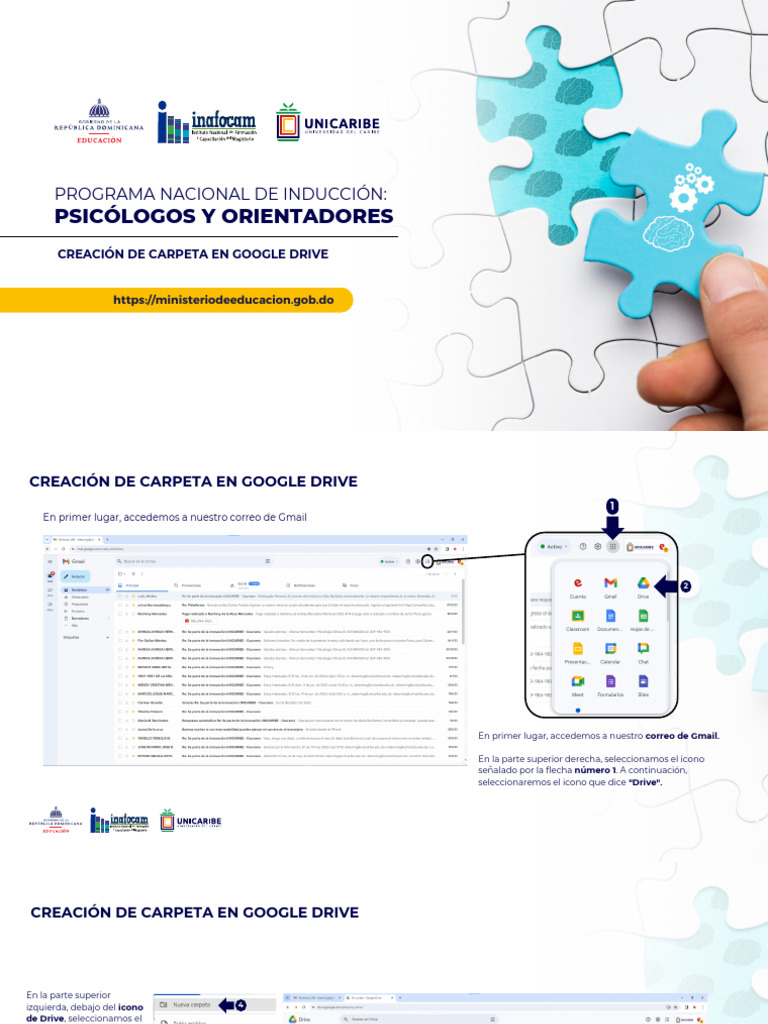 Tutotial Google Drive PNI | PDF | Software | Informática