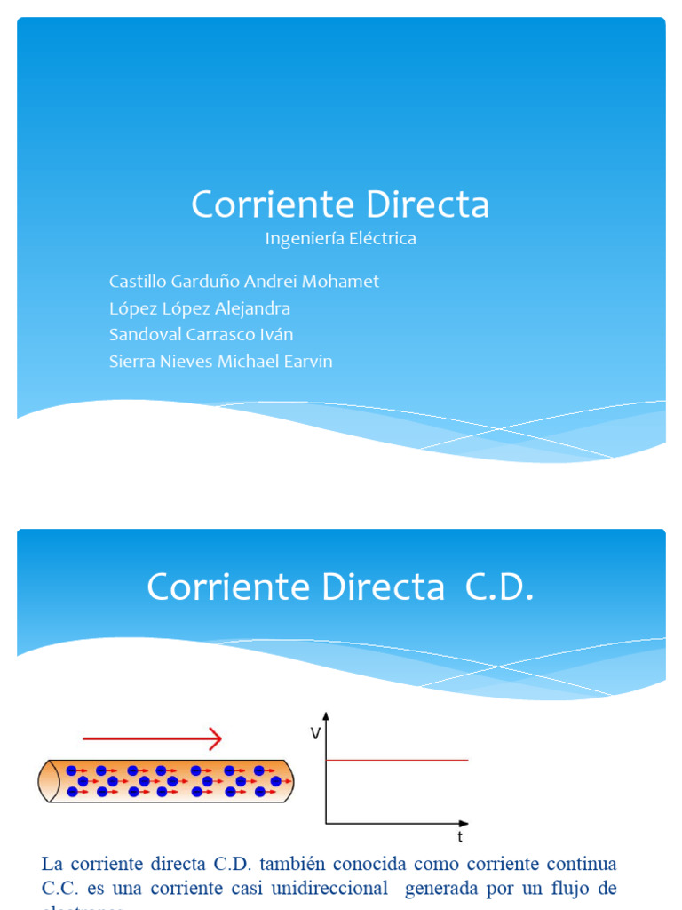 Corriente Directa | PDF