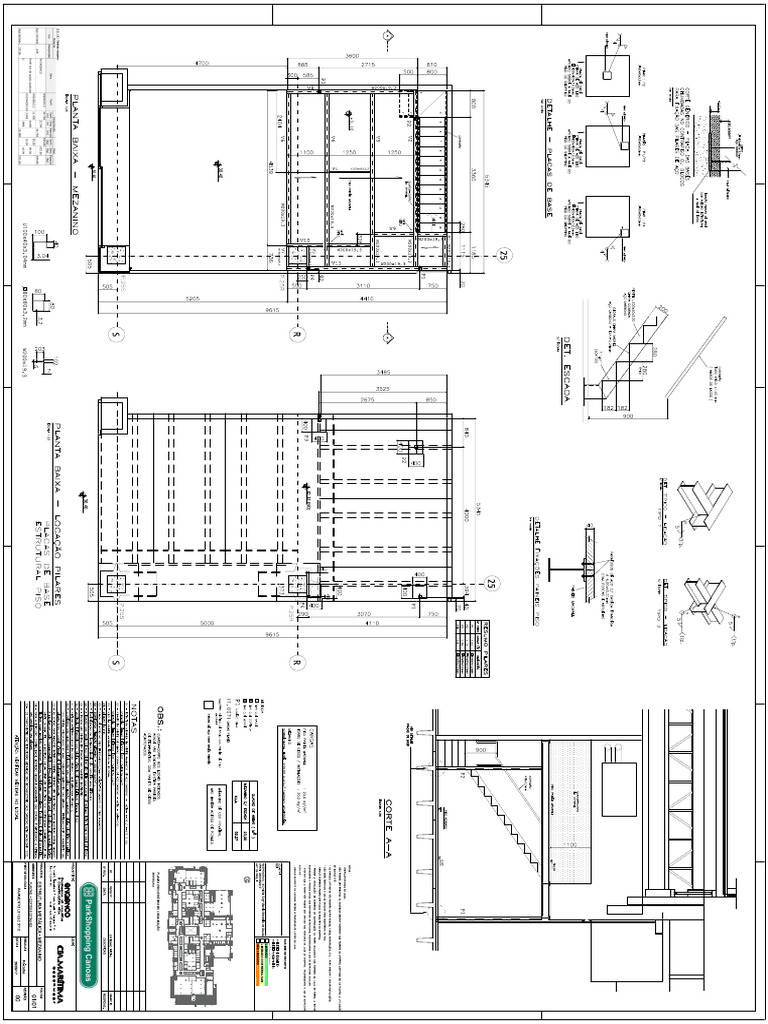 MEZANINO CIA MARITIMA PARKSHOPPING CANOAS Model | PDF
