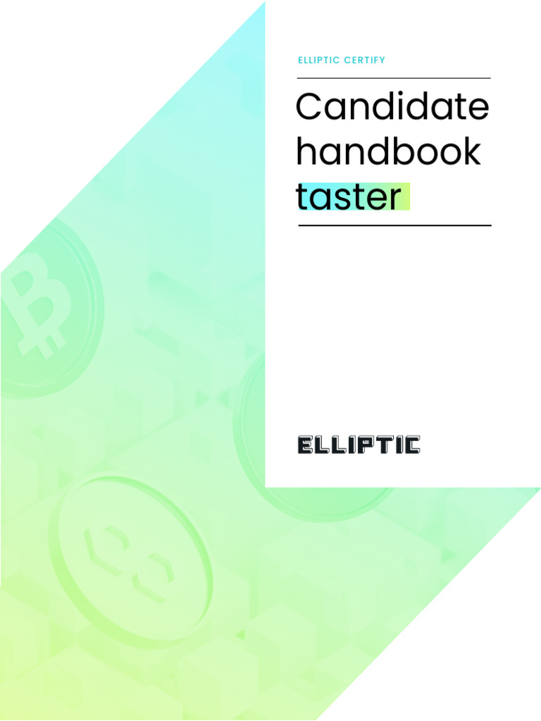 Elliptic LEARN Certify - Candidate Handbook | PDF