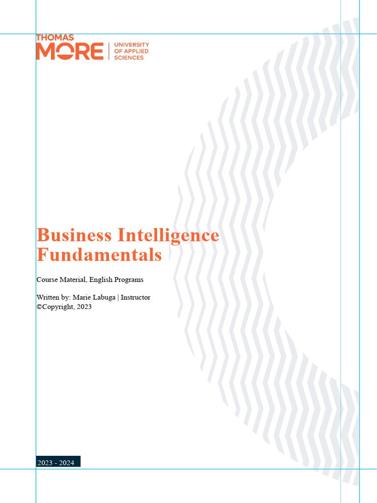 Business Intelligence Fundamentals - 2324 | PDF | Business | Computers