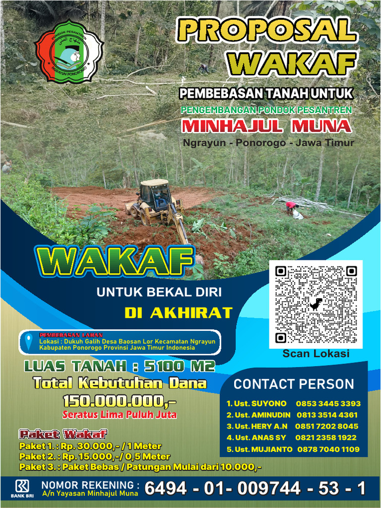 Proposal Wakaf Fix TTD Stmpel | PDF