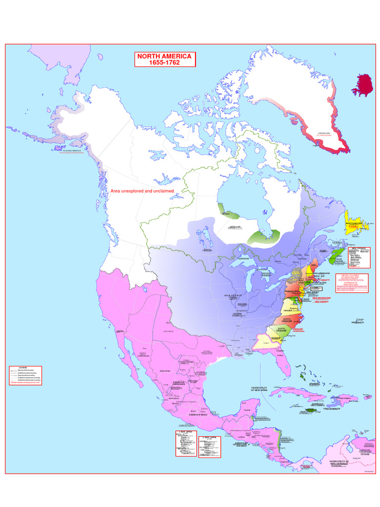 1762 Nor America | PDF | New France | Acadia
