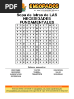 Sopa de Letras de Contaminacion Ambiental | PDF | Contaminación ...