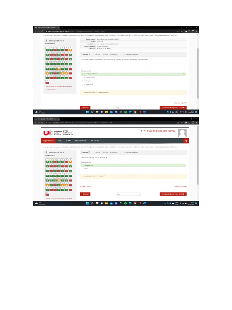 Examen Complexivo para Titulacion Capturas | PDF