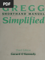 Gregg Shorthand Practice Cards PDF | PDF | Shorthand | Writing