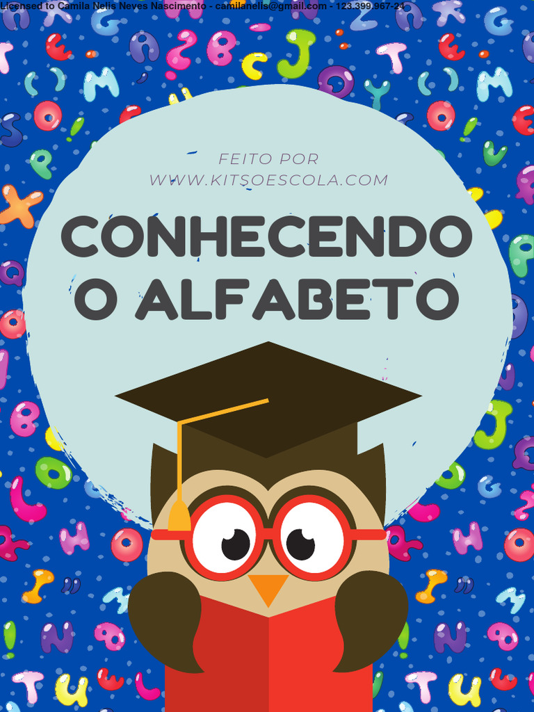 Conhecendo+o+Alfabeto+ +Corujinha+ABC (1) | PDF | Esfera pública