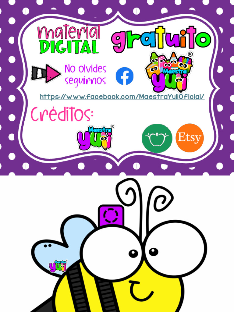 Banner Primavera y Marzo. Materiales de La Maestra Yuli. | PDF