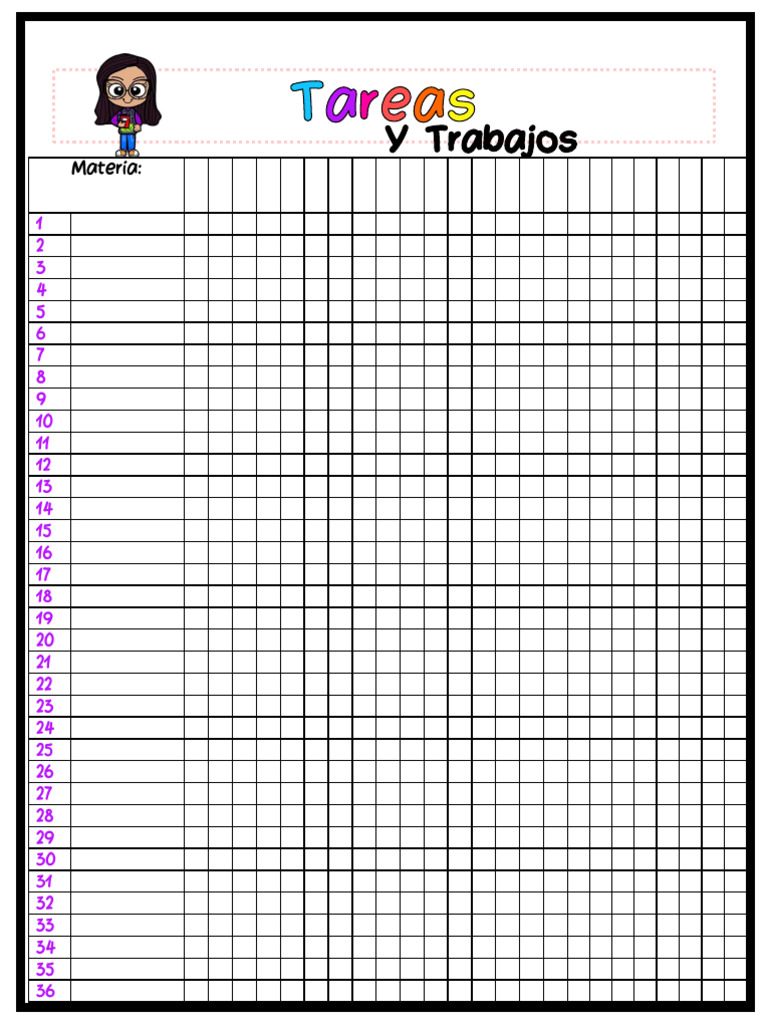 Registro Tareas | PDF