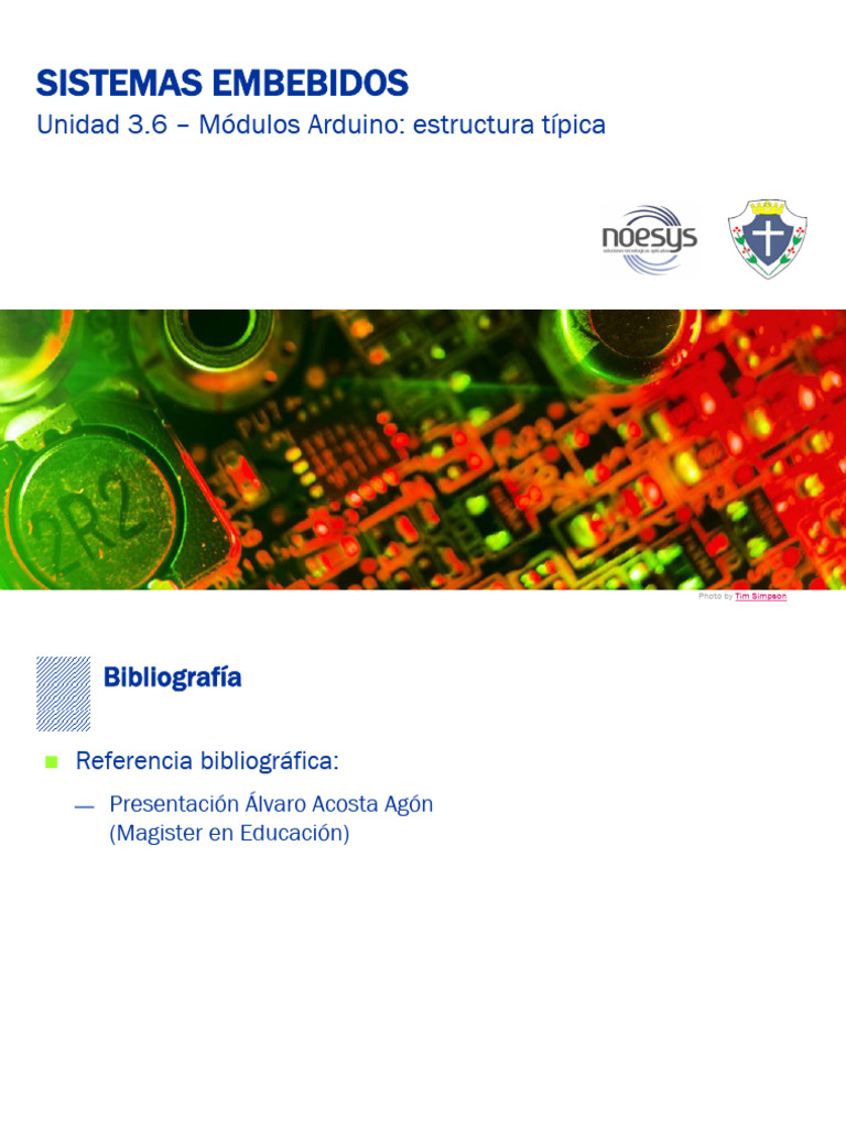 UD3.6-Modulos Arduino | PDF | Arduino | Sistema Integrado