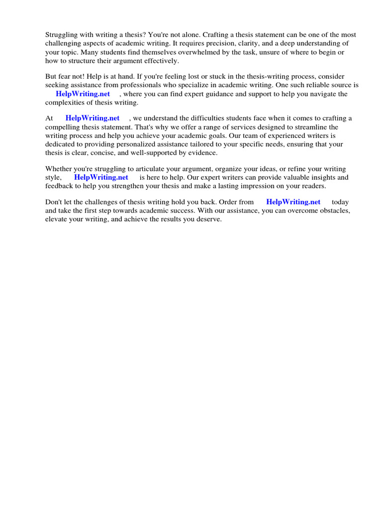 Fun Thesis Statement Lesson Plan | Download Free PDF | Essays | Thesis