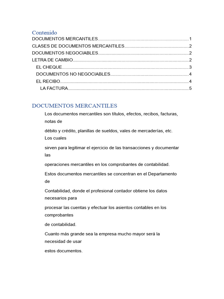 Actividad 2 Tabla de Contenido | PDF | Contabilidad | Cheque