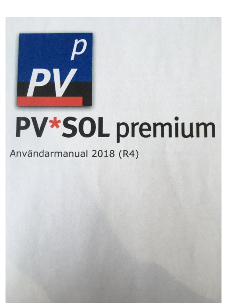 Pvsol Guide | PDF