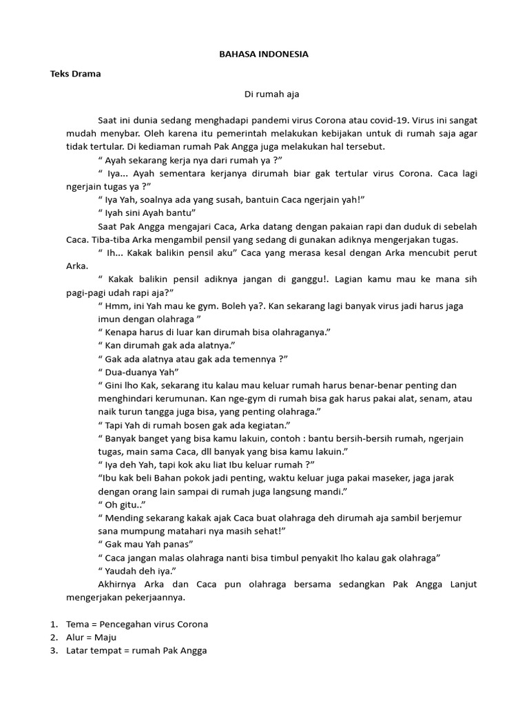 Teks Drama | PDF