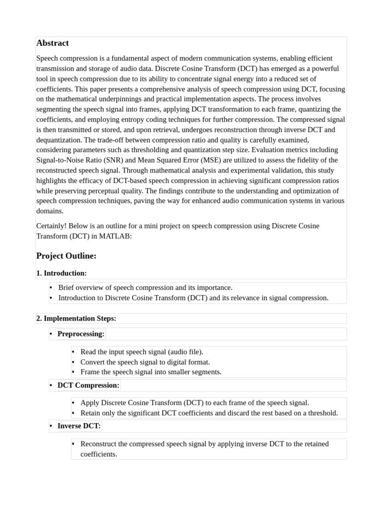Discrete Cosine Transform Download Free Pdf Data Compression Code
