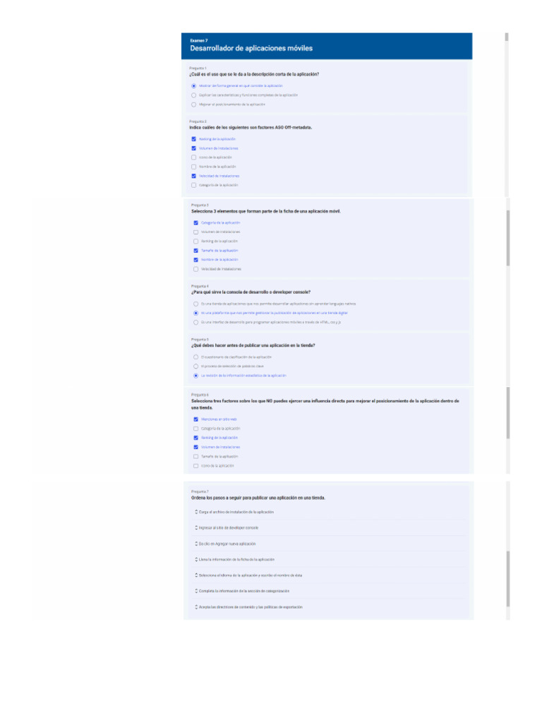 Desarrollador de Aplicaciones Móviles - Eval 7 | PDF