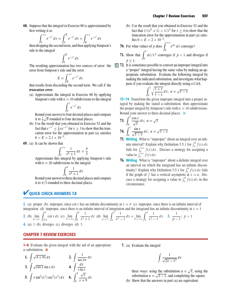 Calculus Early Transcendentals, 10th Edition02 | PDF | Integral ...
