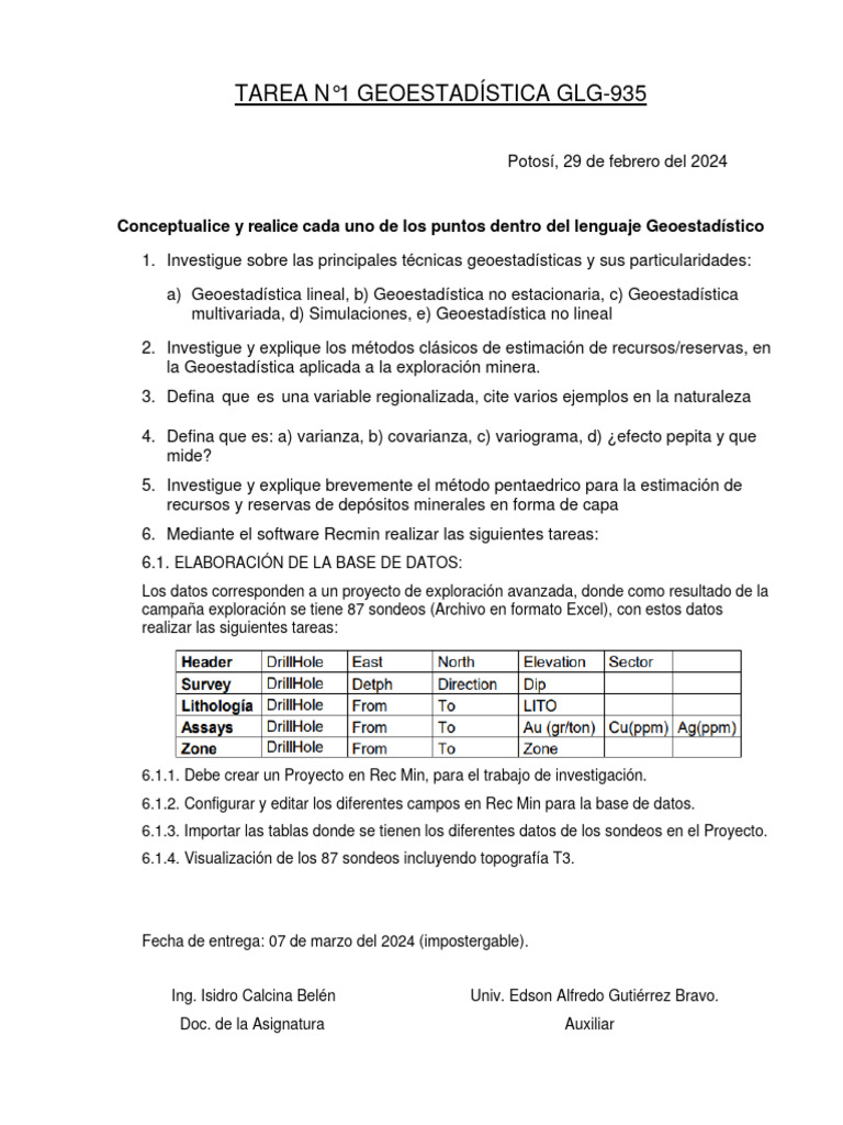 TAREA 1 Sem-I-2024 | PDF