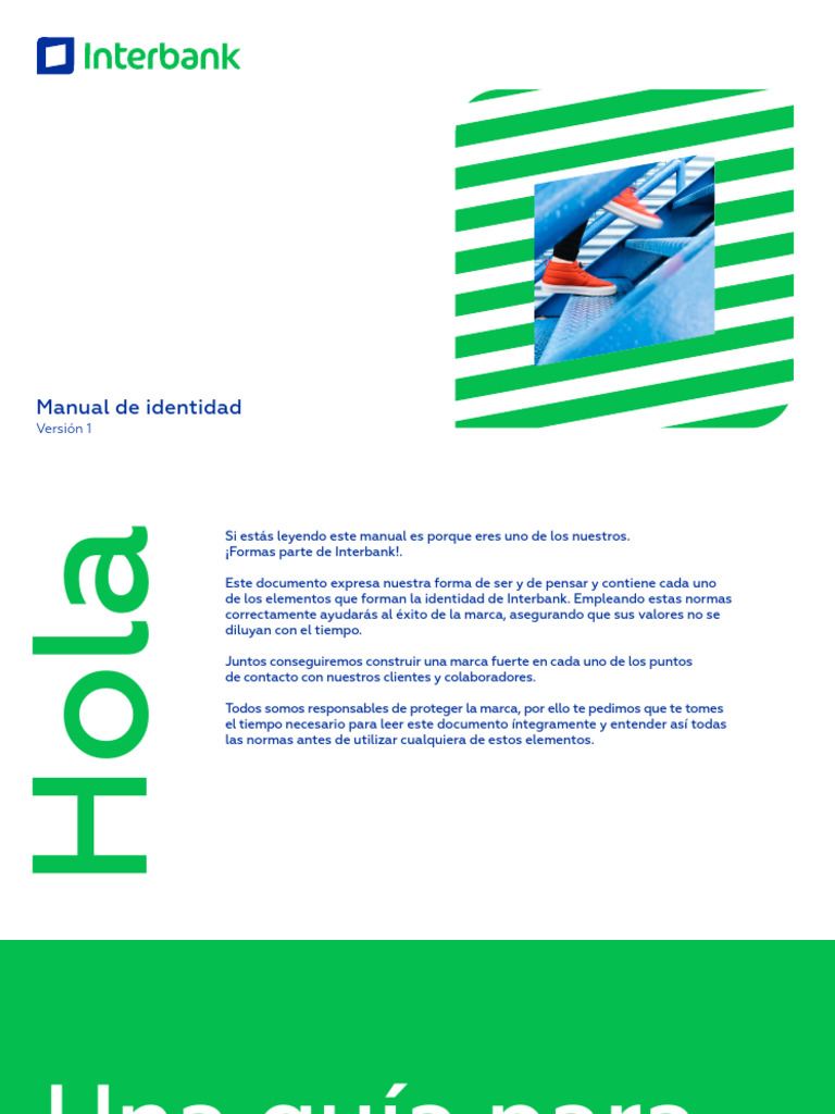 Manual de Identidad de Interbank | PDF | Color | Percepción visual