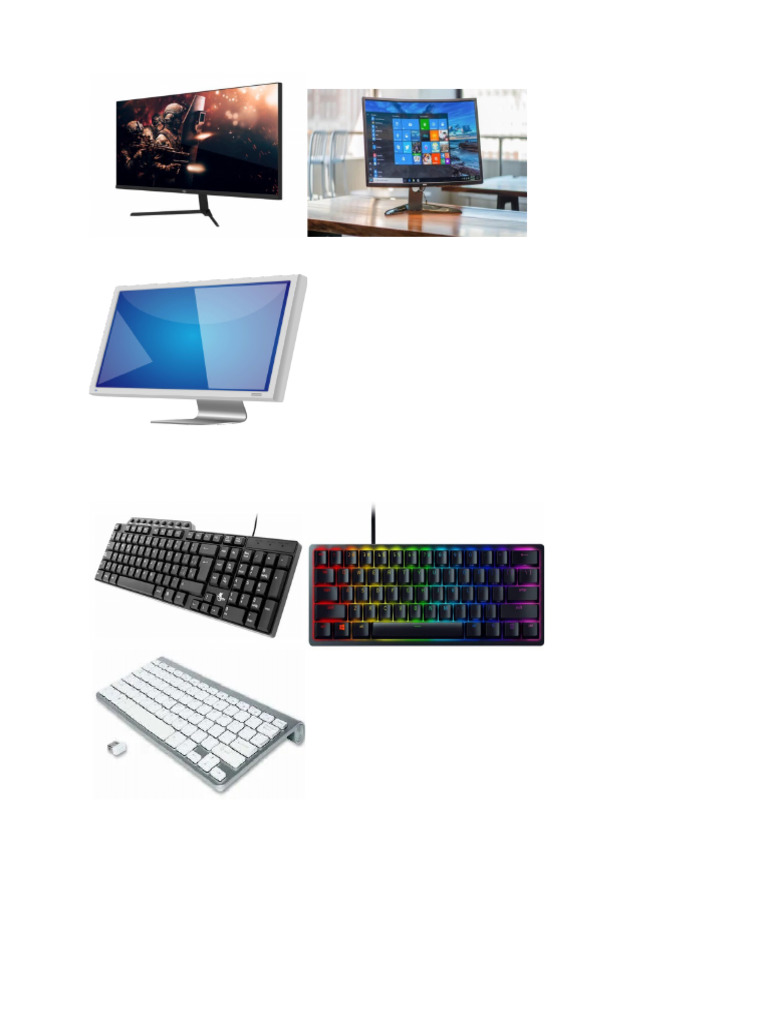 Imagenes, Compu, Mouse, Teclado y Pantalla | PDF