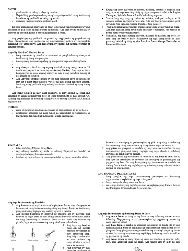 Quarter3 Mapeh5 Learner Module | PDF