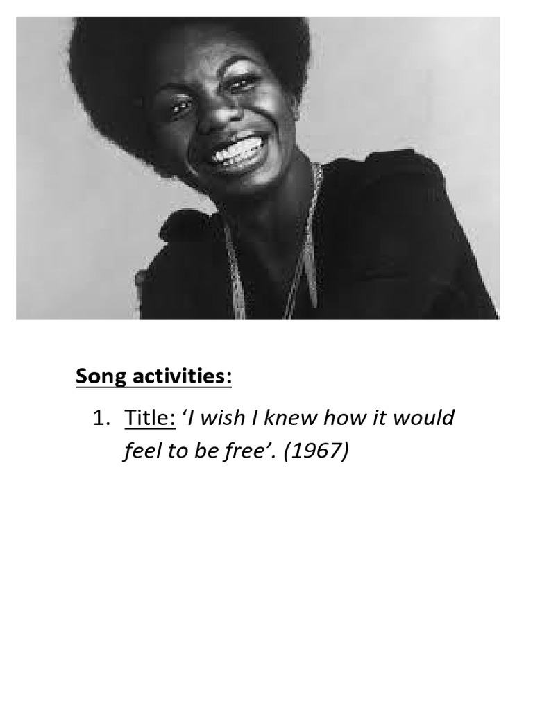 Song Activities & Women's Day Quiz | PDF