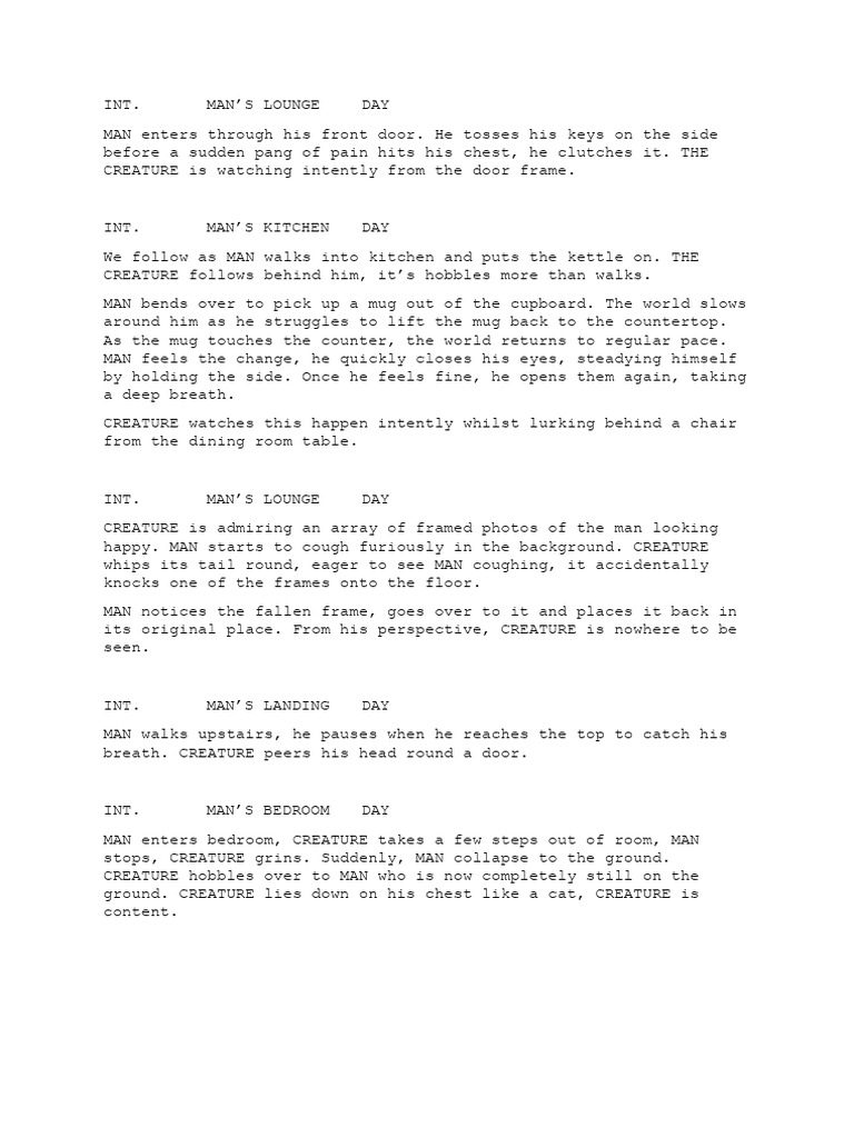 Heart Attack Script | PDF