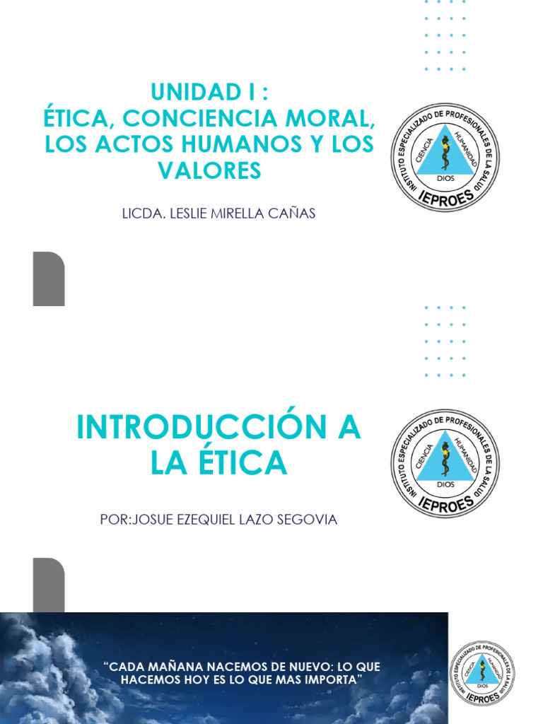 #1 Introduccion A La Ética | PDF | Moralidad | Virtud