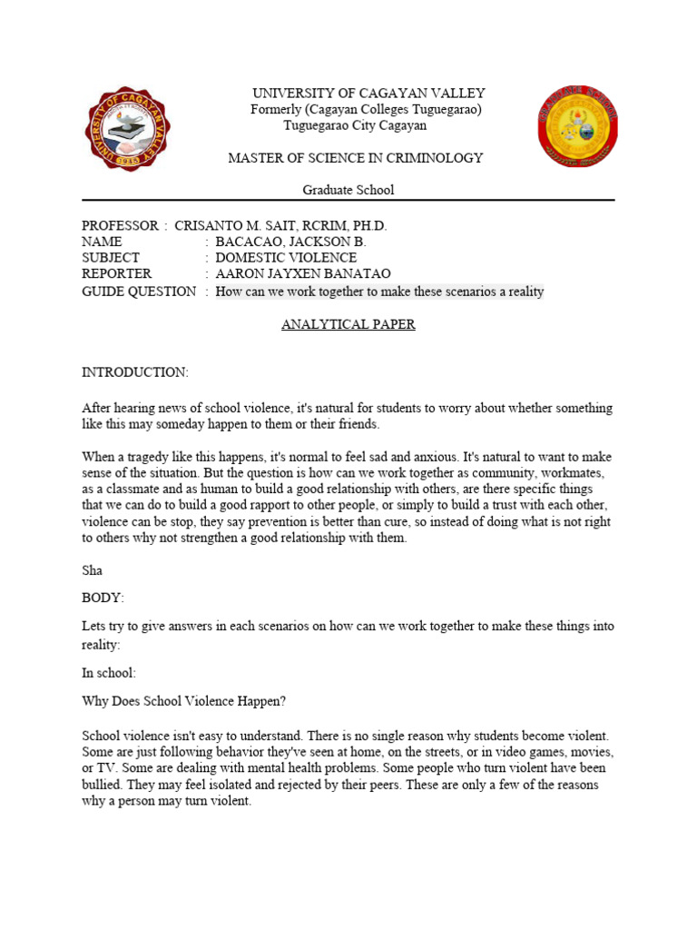 Bacacao, Jackson B. 10 | PDF | Career & Growth | Self-Improvement