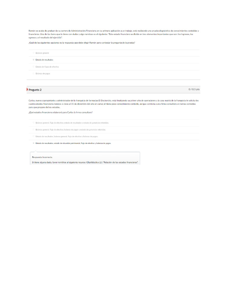Prueba Semana 2 Gcia Financiera | PDF