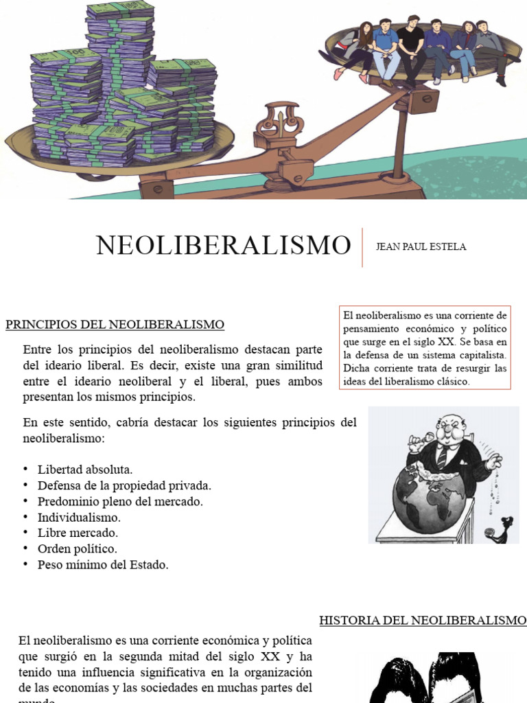 Neoliberalismo | PDF