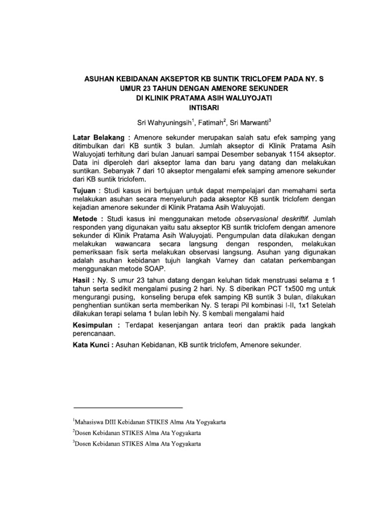 Sri Wahyuningsih | PDF