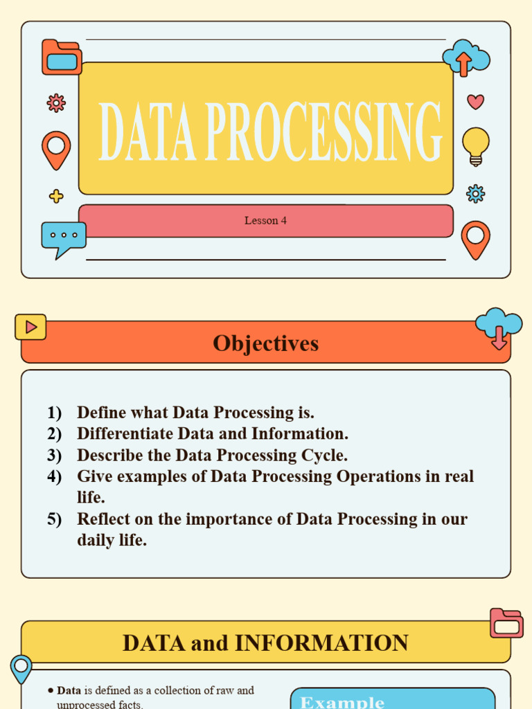 04 Data Processing | PDF | Input/Output | Data