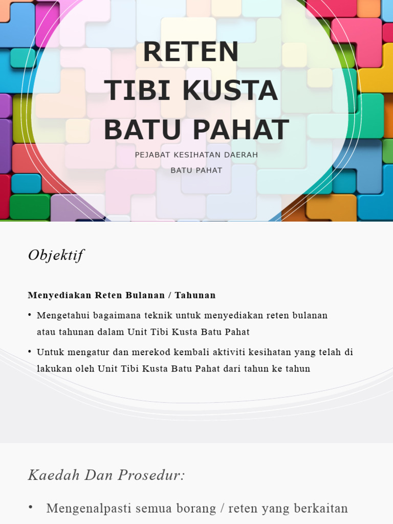 Reten Tibi Kusta Batu Pahat | PDF | Sains & Matematika