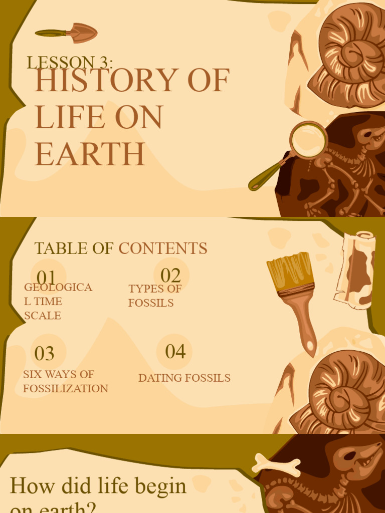 Lesson 2 History of Life On Earth | PDF