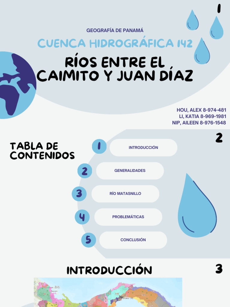 Presentación Geografía Cuenca 142 | PDF | Cuenca de drenaje | Residuos