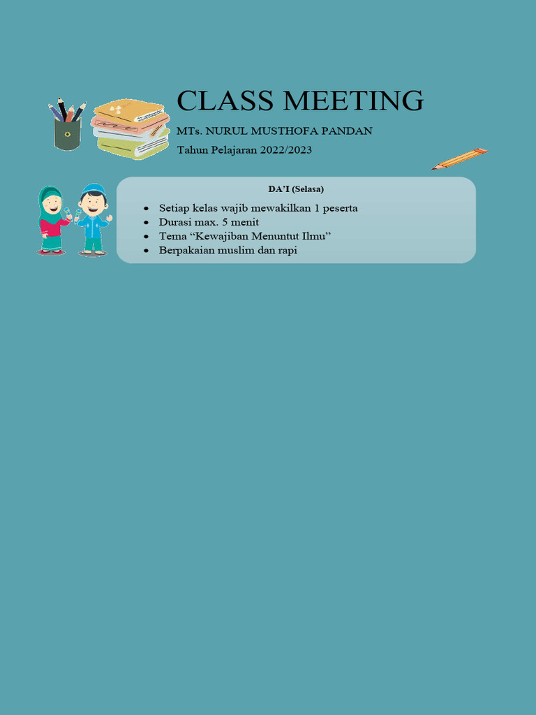 Class Meeting | PDF