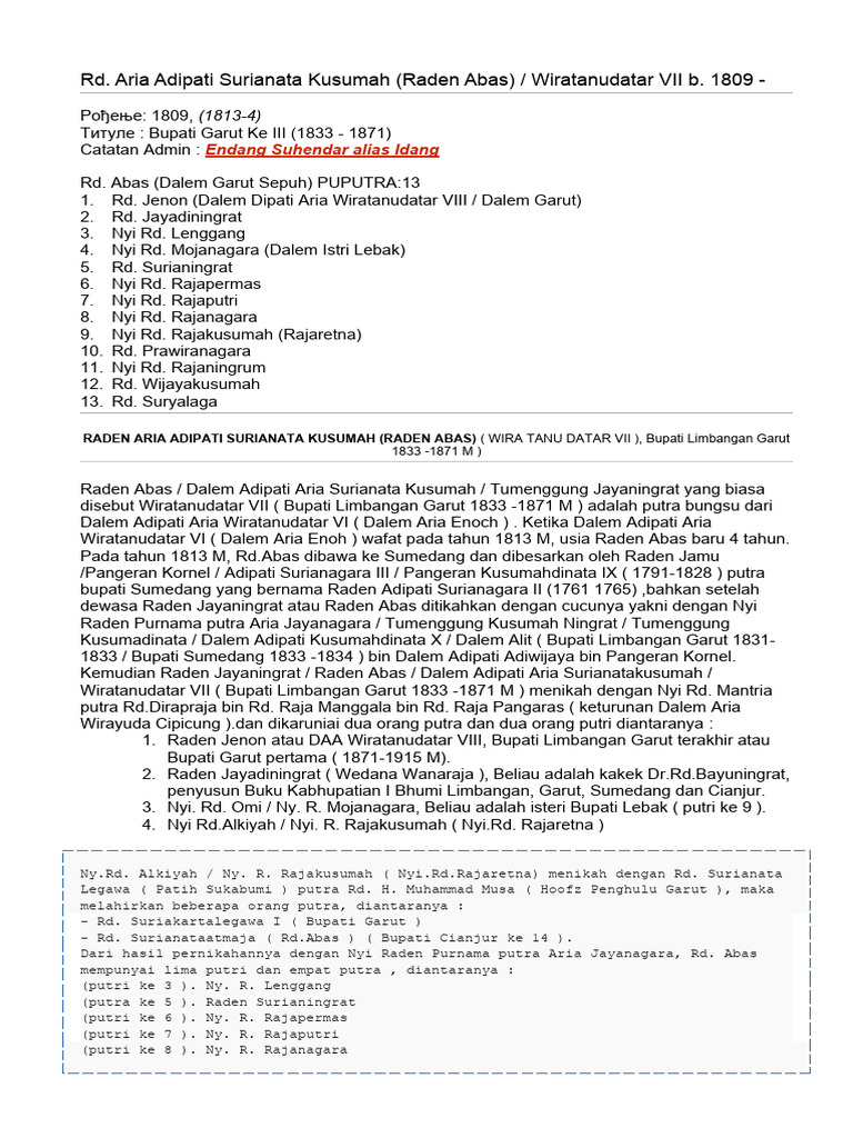 Arya Wiratanudatar | PDF