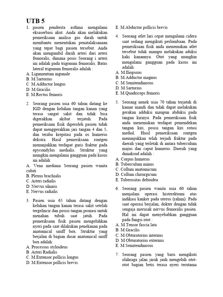 Utb & Uab Blok 5 | PDF