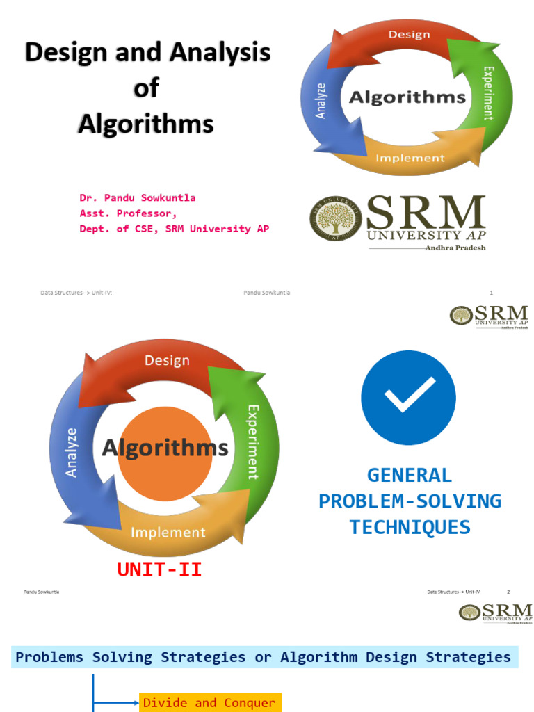 DAA Unit-II Lecture Notes | PDF | Computers DAA Unit-II Lecture Notes | PDF | Computers