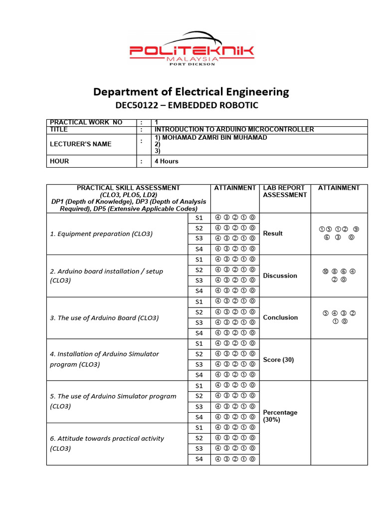 Mohammad Banin Isma Robotic PW1 PDF | PDF | Arduino | Icon (Computing)