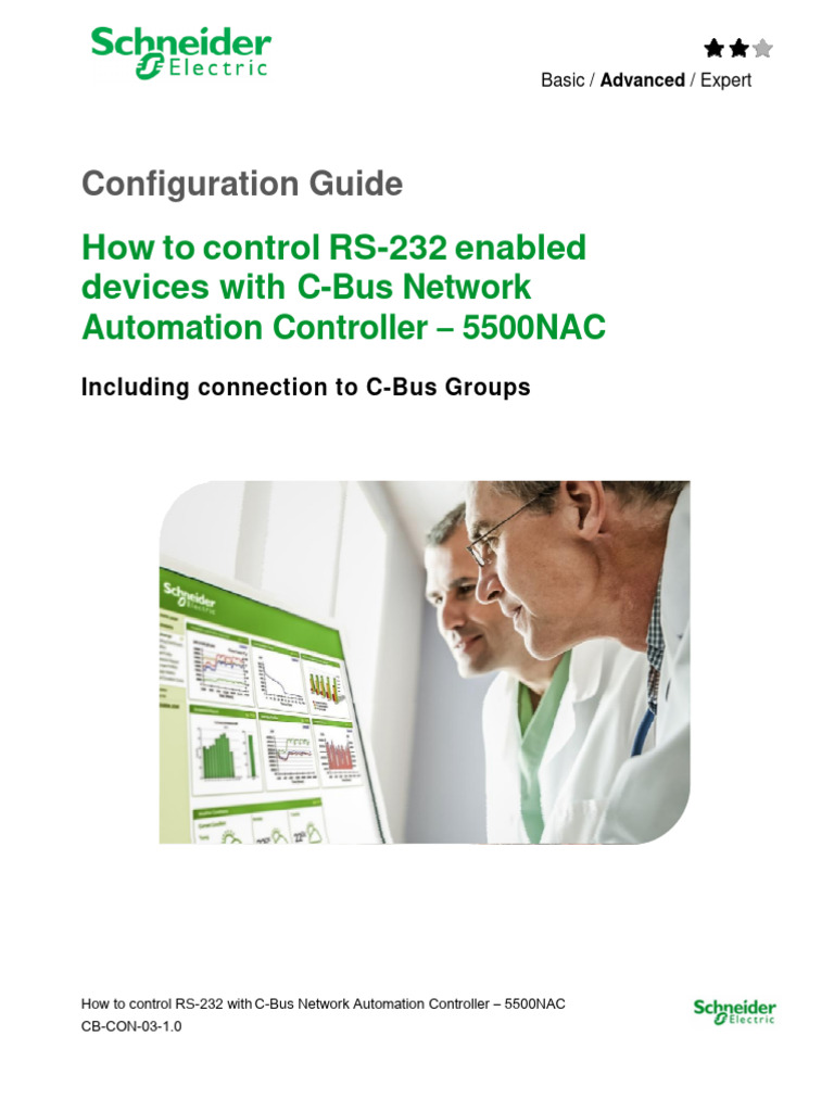 CB-CON-03-1.0 - RS232 Control With C-Bus Network Automation Controller ...