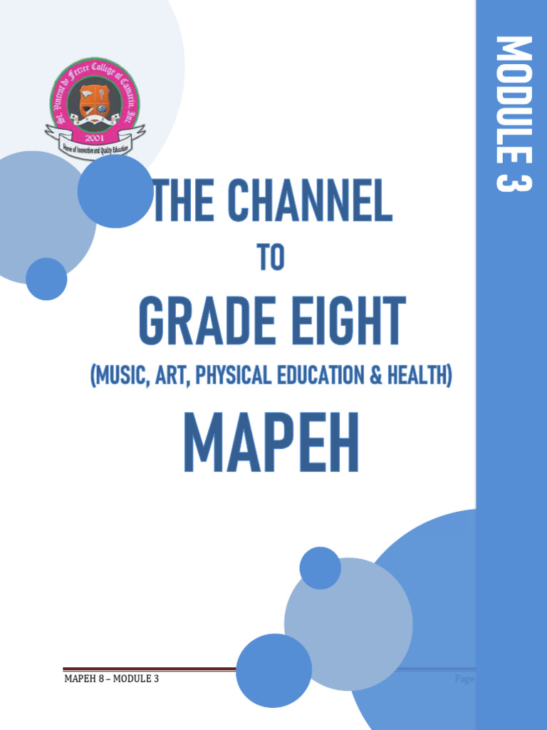 Module 3 Mapeh 8 | PDF