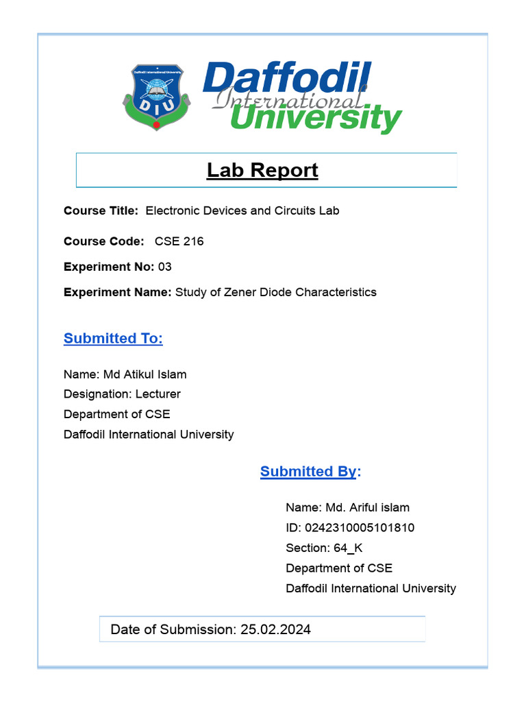 EC Lab-03 | PDF