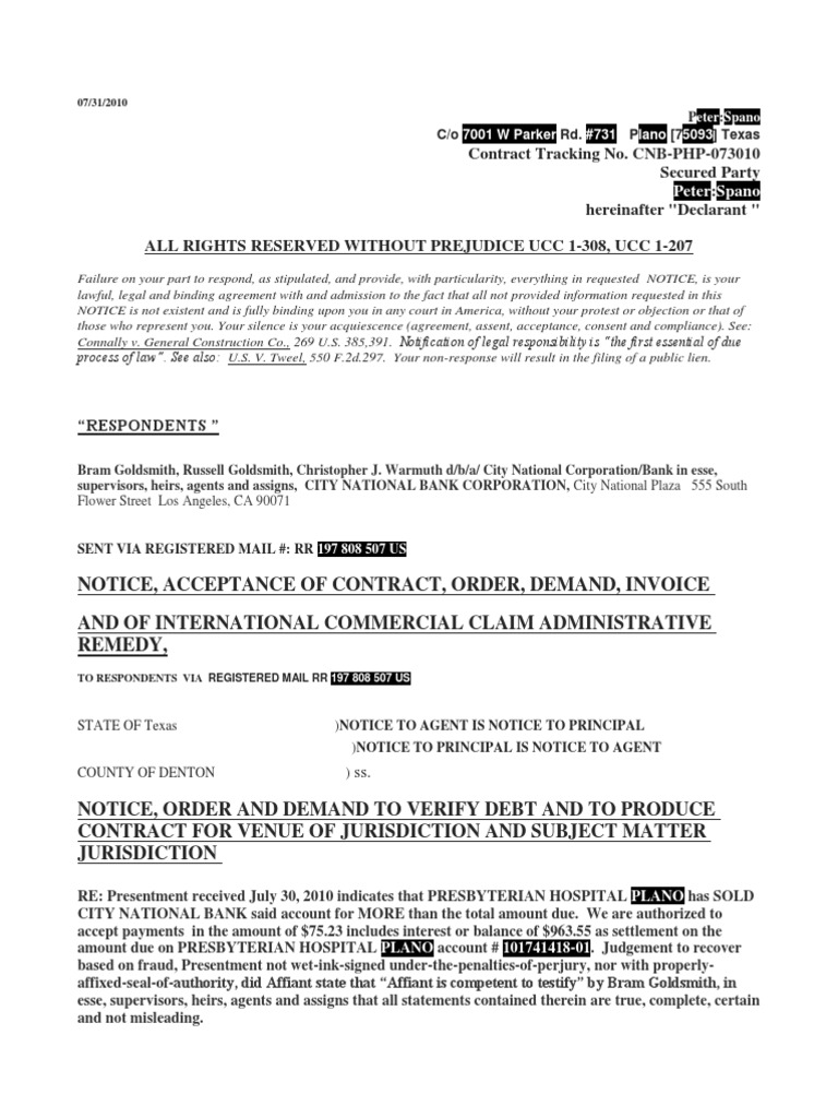 Awesome Debt Validation Letter | PDF | Affidavit | Judgment (Law)