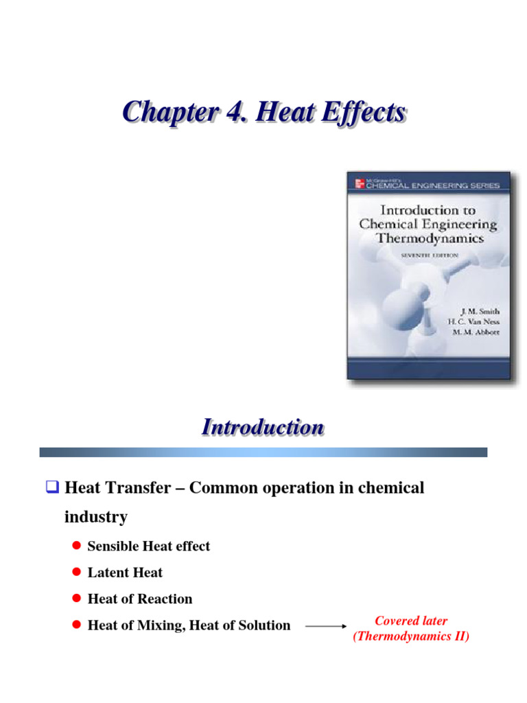 열역학 Chapter 4 | PDF
