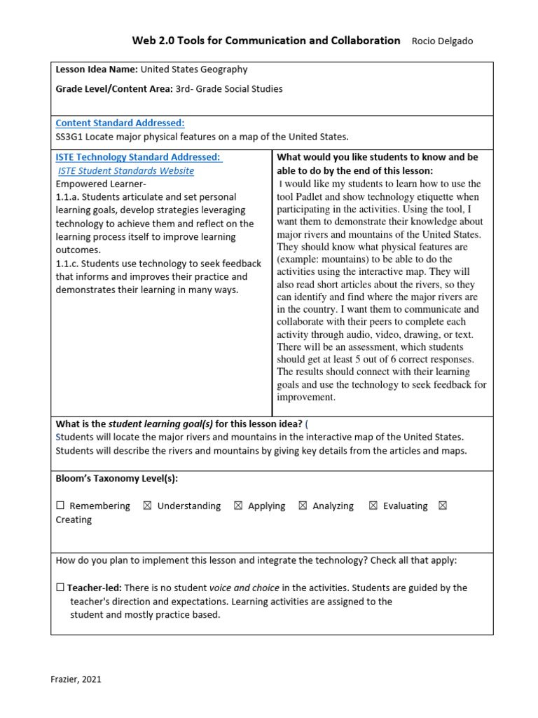 Web 2 | PDF | Learning | Educational Assessment
